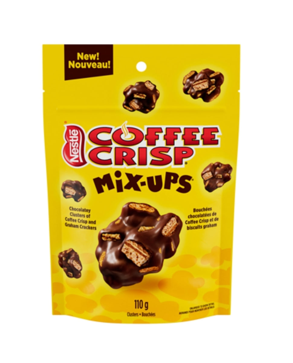 Coffee Crisp Mix-Ups, Coffee Crisp & Graham Cracker Clusters 110g – Bombon
