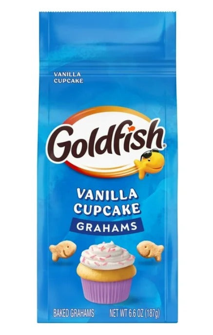 Pepperidge Farm Goldfish Grahams Vanilla Cupcake Baked Grahams, 6.6 oz ...